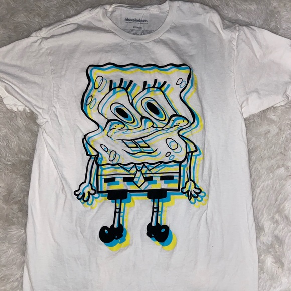 Nickelodeon | Tops | Spongebob Graphic Tee Shirt | Poshmark